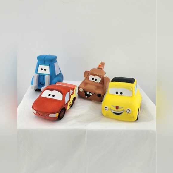 Disney | Other | Disney Pixar Cars Lightning Mcqueen Mater Luigi Guido ...